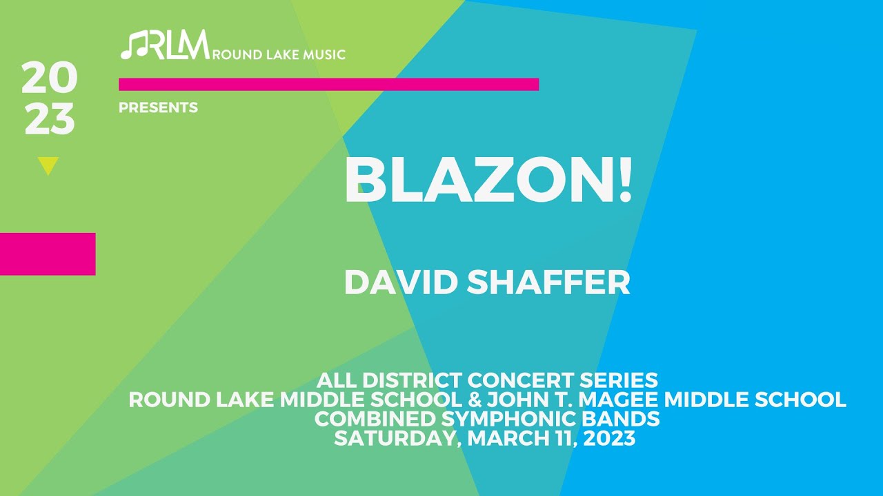Blazon! (David Schaffer) - YouTube