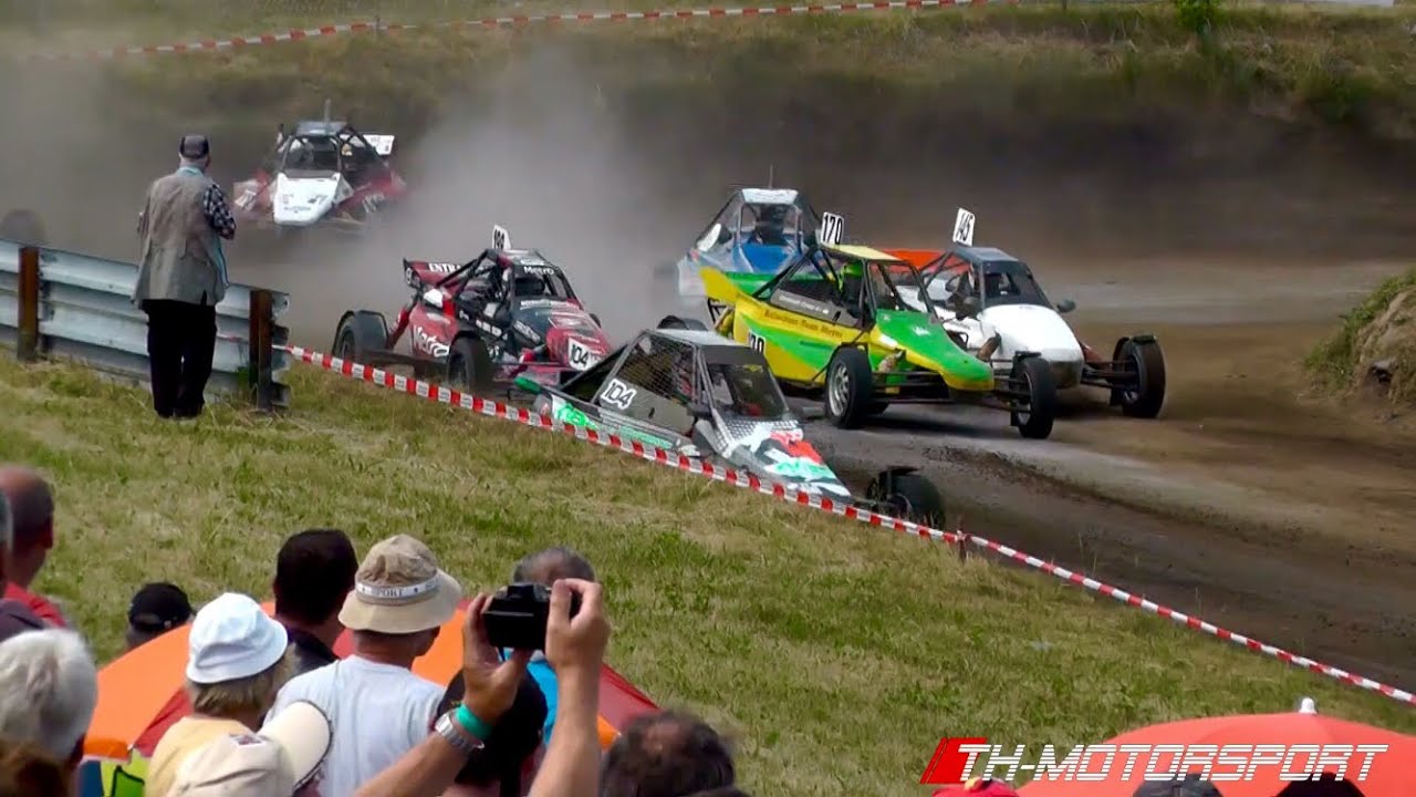 Autocross [EM] Seelow 2016 Buggy 1600 Heat 3 Group 1- 4 - YouTube