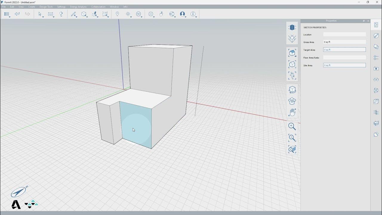 1.6 FormIt Snippets - Drag Face and Remote Snapping - YouTube