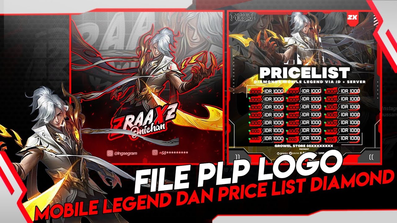 PLP LOGO MOBILE LEGENDS SKIN AMON TERBARU + LIST DIAMOND - JB ML KEREN ...