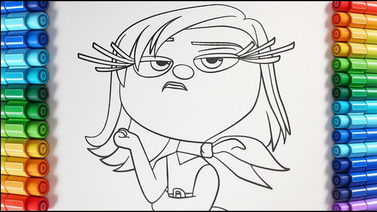 Inside Out 2 Movie Coloring #insideout2 #insideout #kids Disney Pixar ...