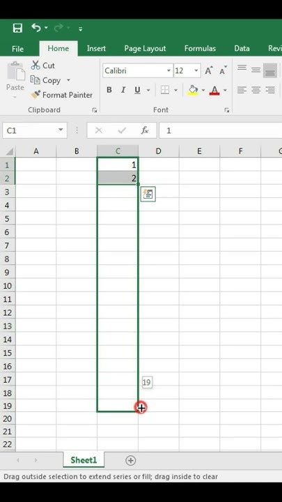 Simple Steps to Add Serial Number in Excel | #shorts #exceltips #exceltricks - YouTube