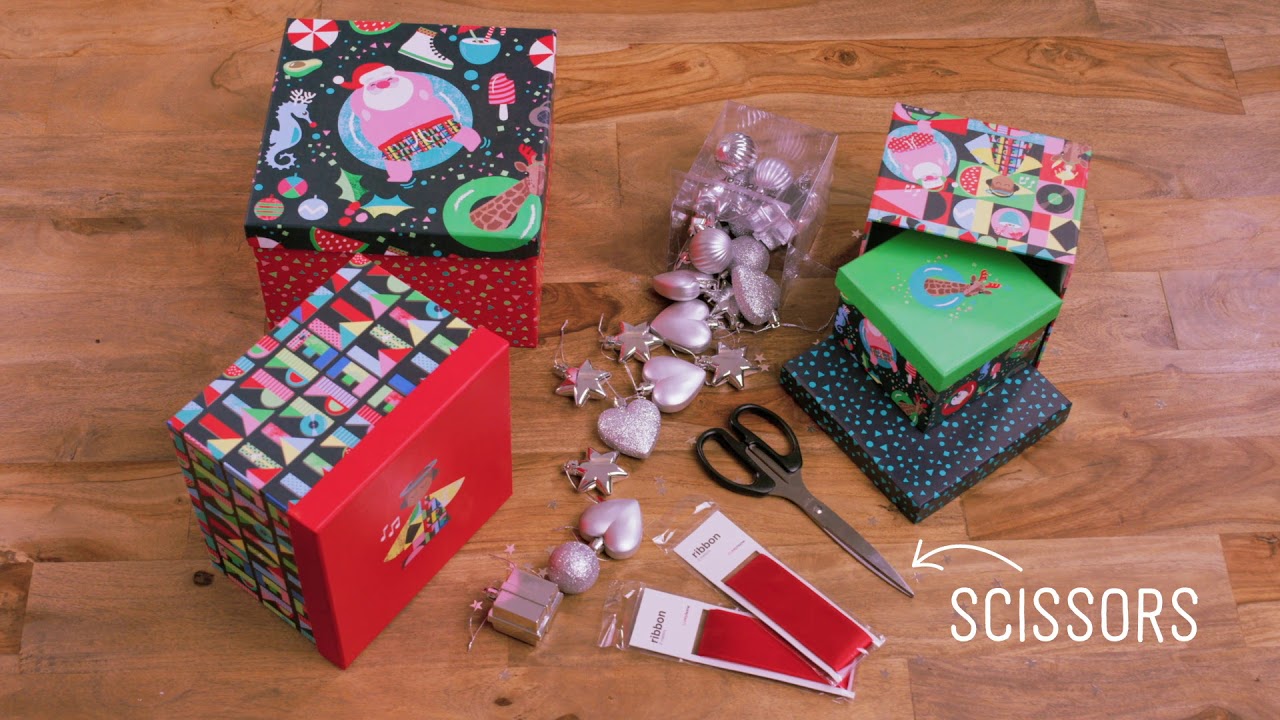 MRP Home Gift Box Tree - YouTube