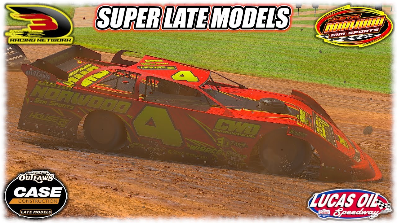Super Late Model At Lucas Oil | iRacing Dirt - YouTube