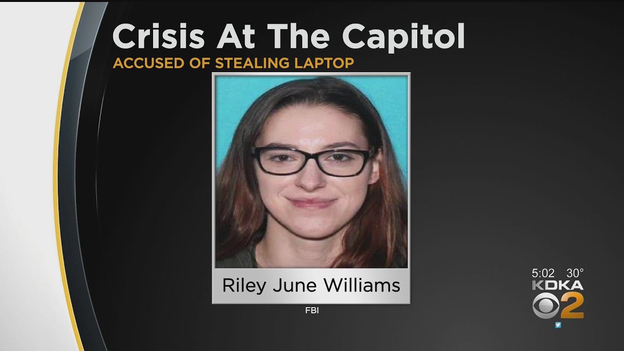 Riley June Williams From Pennsylvania Accused Of Taking Laptop From ...