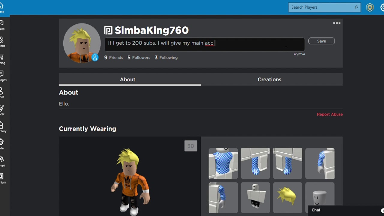 60 Subs For My Roblox Account With Over 8k Robux!?!? - YouTube