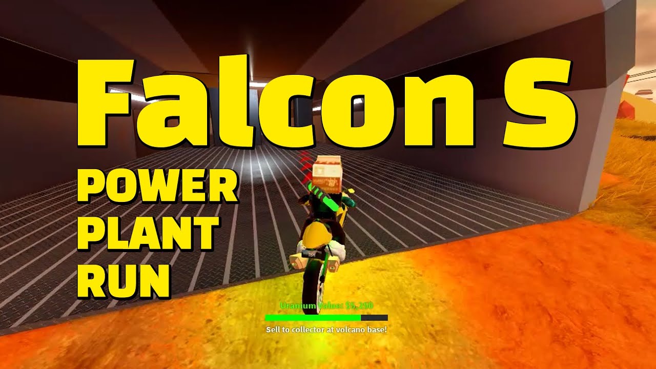 New Sports Bike Falcon S Power Plant Run in Roblox Jailbreak - YouTube