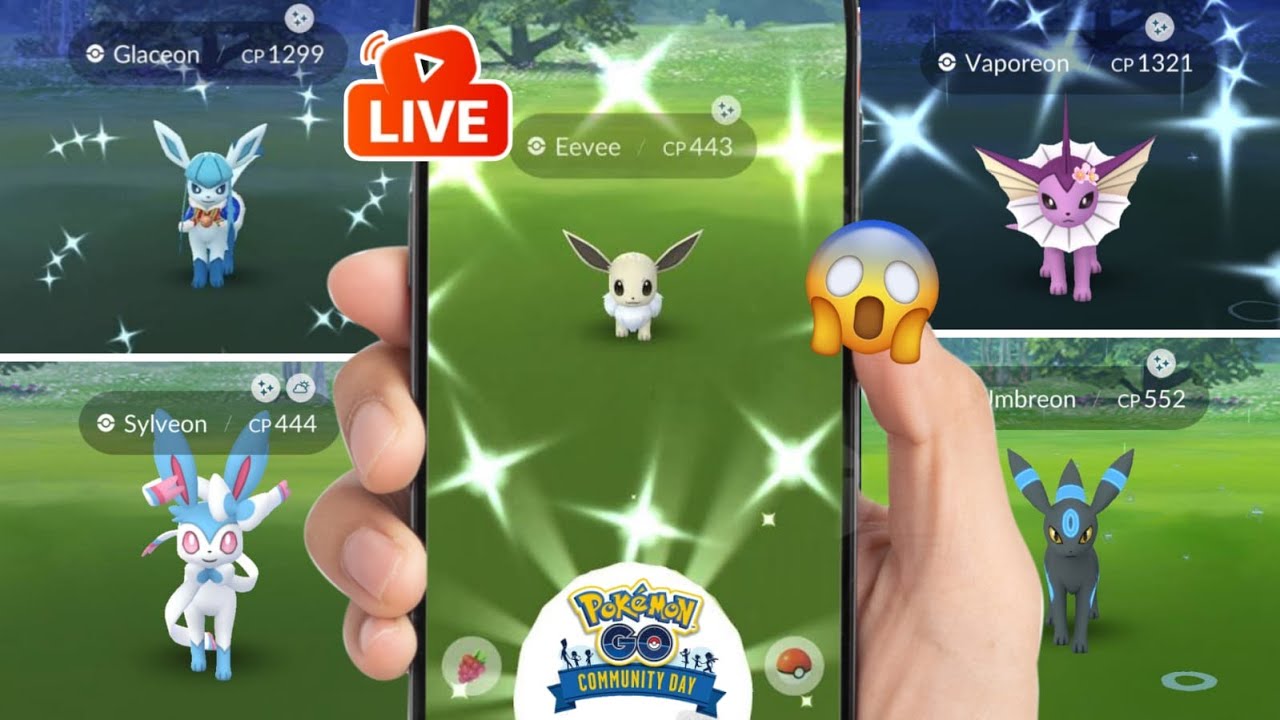 It's Eeveeeeee Time! Shundo Eevee Hunting But Female Only | Pokemon Go ...