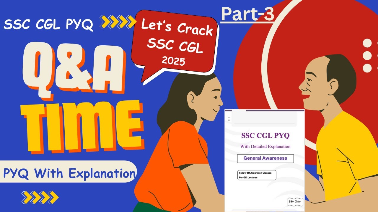 SSC CGL PYQ (V-3) : SSC CGL Previous Year Questions with detailed ...