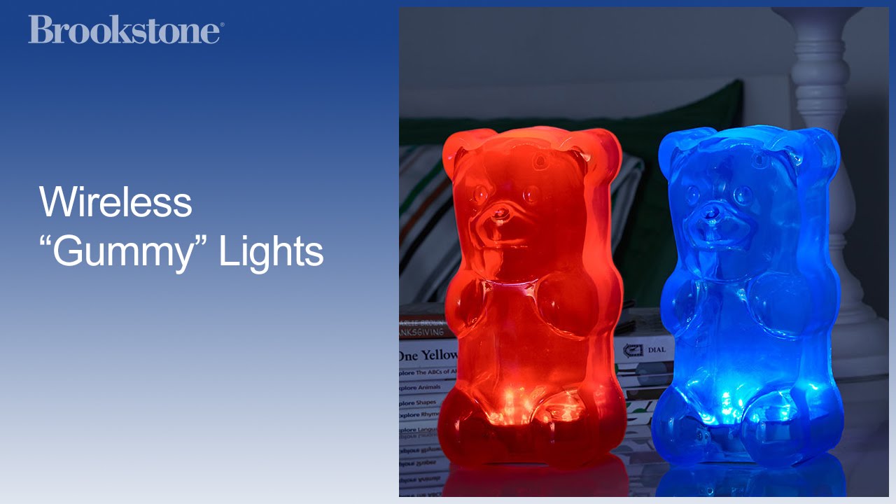 Wireless “Gummy” Lights - YouTube