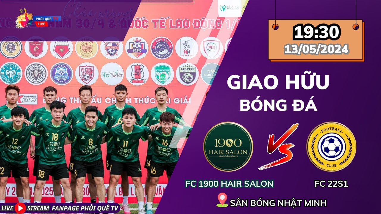 🔴 Trực tiếp: FC 1900 Hair Salon 🆚 FC 22S1 - YouTube