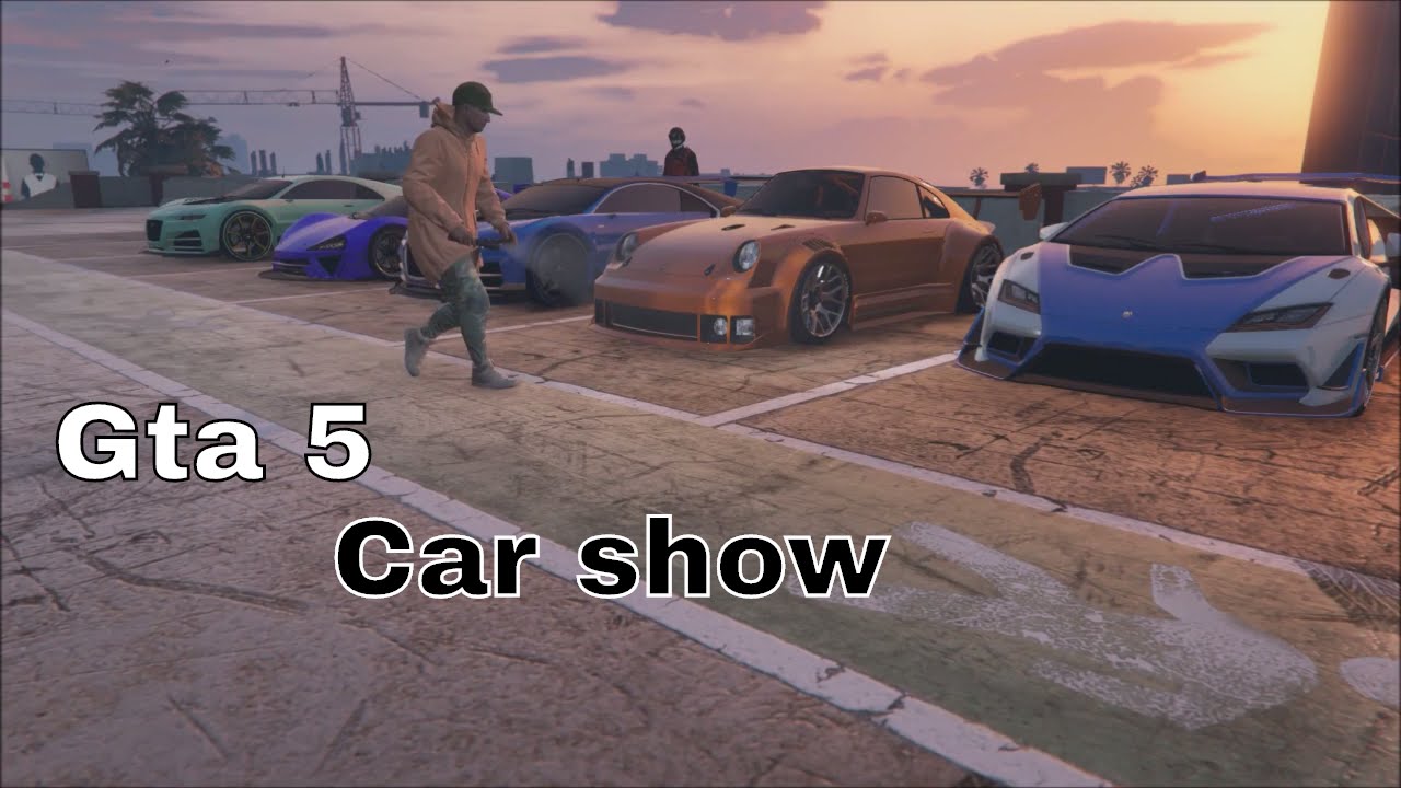 GTA 5- Car Show - YouTube