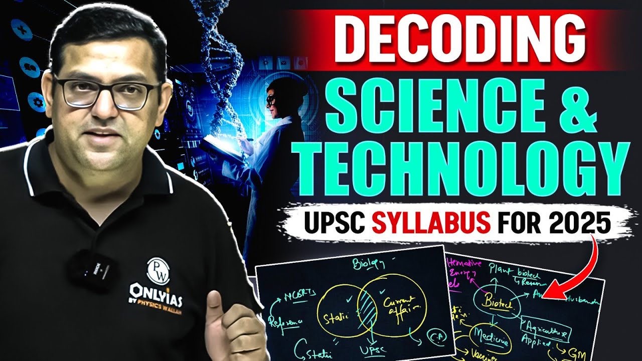 Science & Tech UPSC Syllabus in Detail for Beginners | UPSC CSE 2025 ...