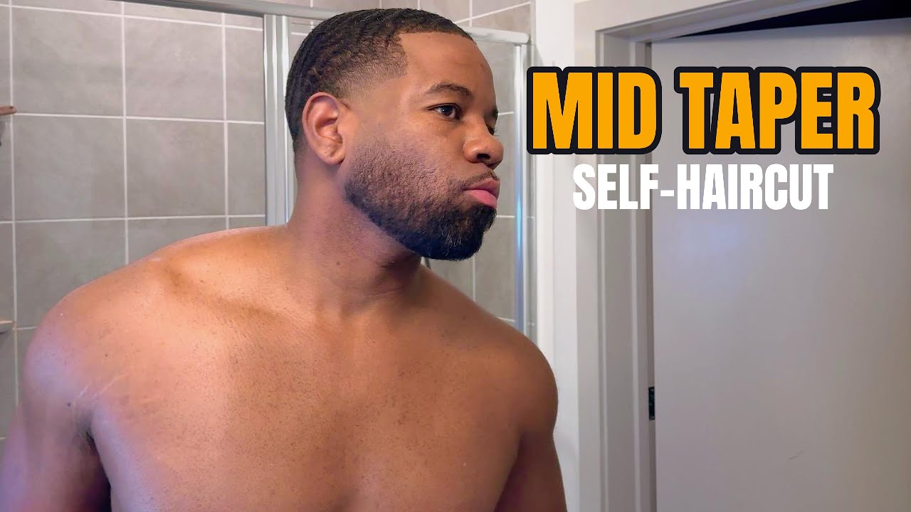 Mid Taper with Waves | Self-Haircut Tutorial | Only Fade - ASMR - YouTube