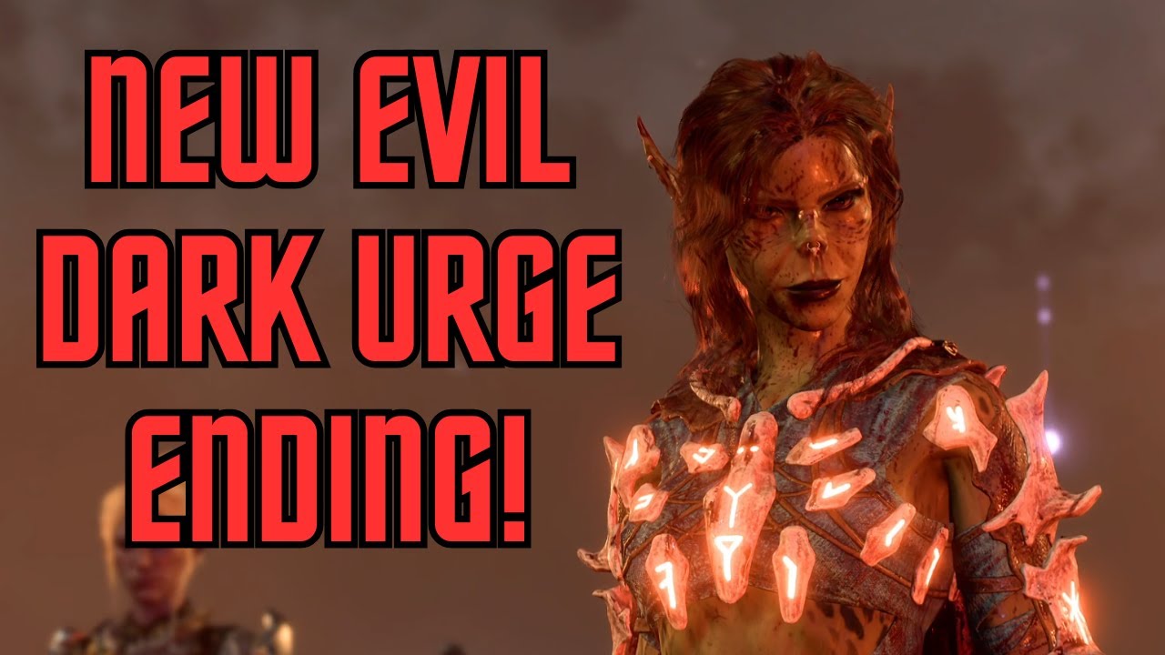 NEW EVIL DARK URGE ENDING | Baldur's Gate 3 Part 35 (ENDx2) - YouTube