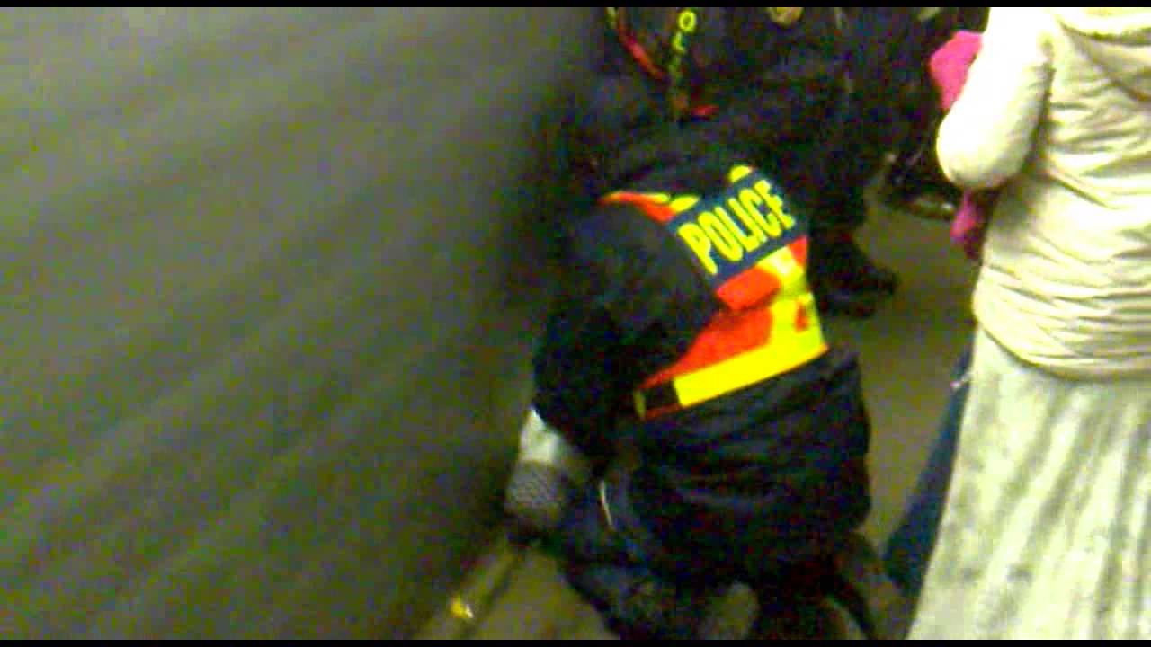 South African Police Search Rasta on Subway - YouTube