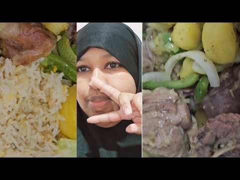 qaada bariis iyo hilib iyo dheman xalane ku so dawash wacan ️💯 - YouTube