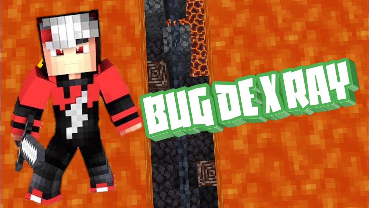 Como hacer x ray en la lava minecraft bedrock 1.18 - YouTube