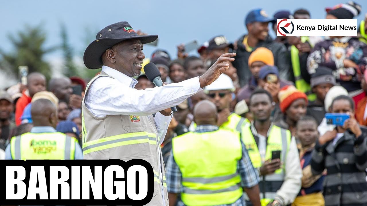 LIVE: President Ruto Addressing Residents of Kabarnet Town, Baringo ...