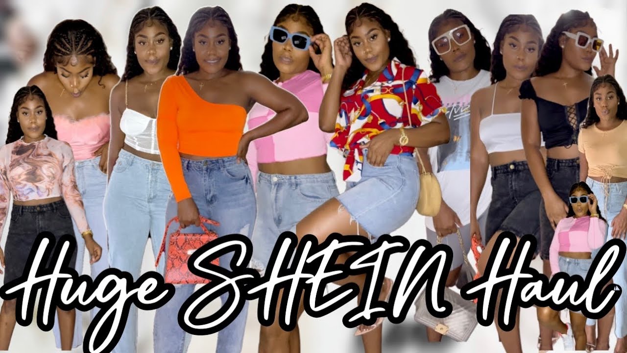 HUGE SHEIN HAUL and STYLING|| SHEIN Affordable Summer Haul 2021 WITH ...