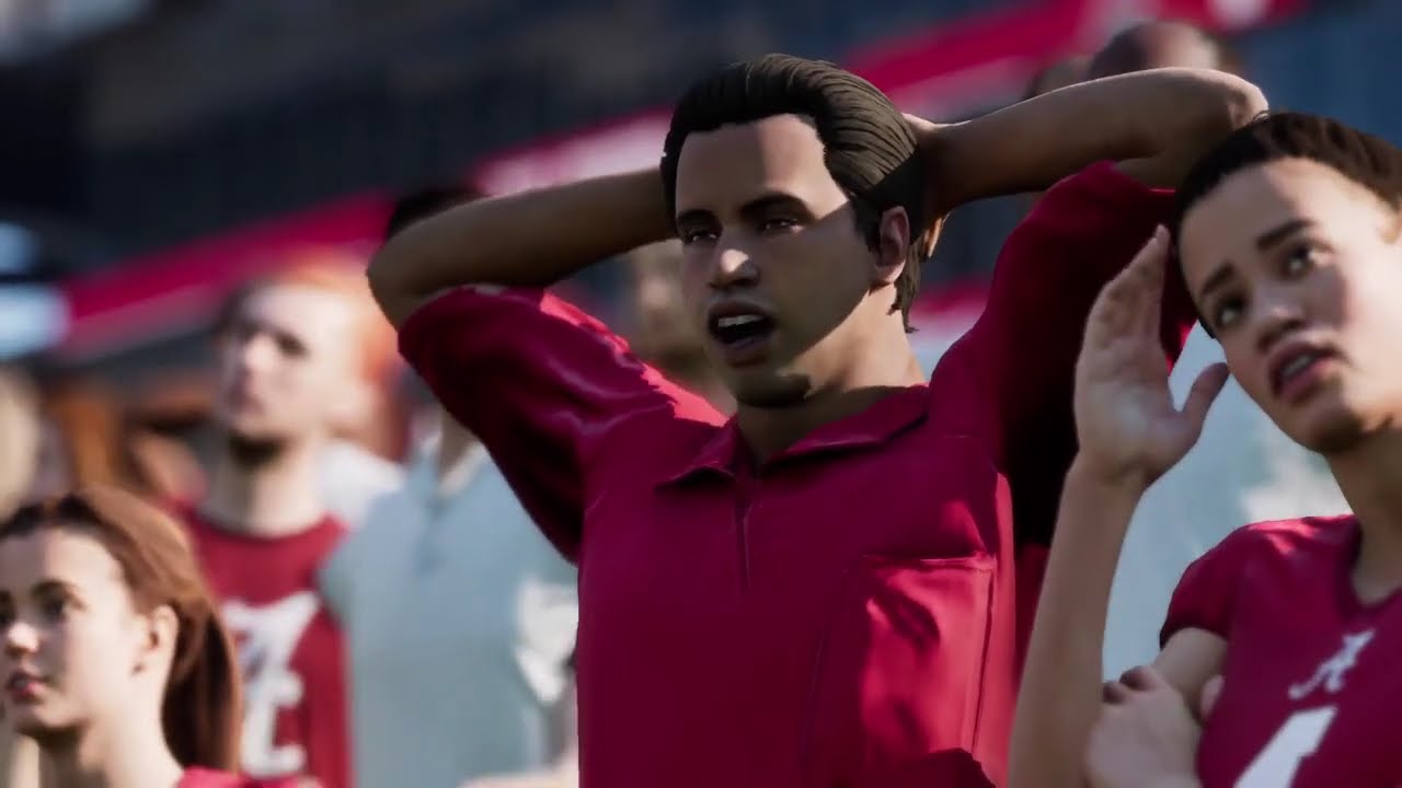 Ohio State vs Alabama Full Game simulation College Football 25 - YouTube