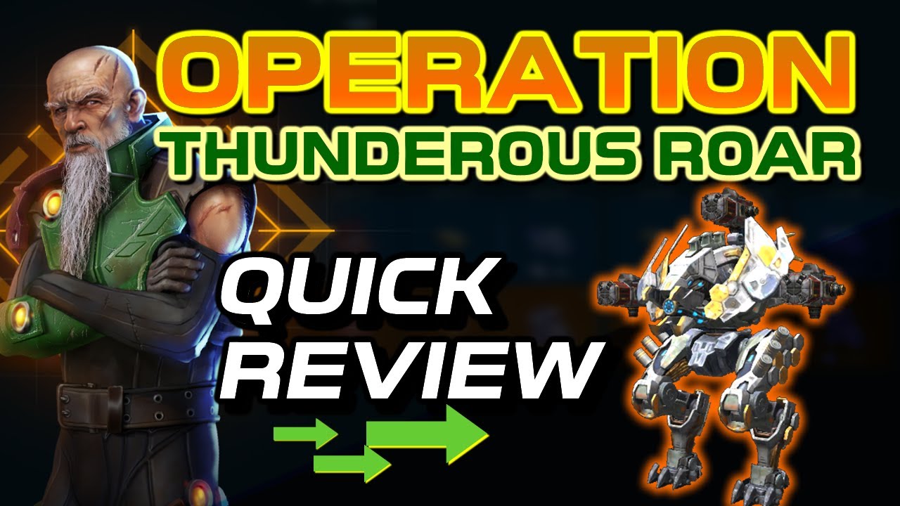 War Robots - Operation Thunderous Roar quick review - Experimental Loki ...