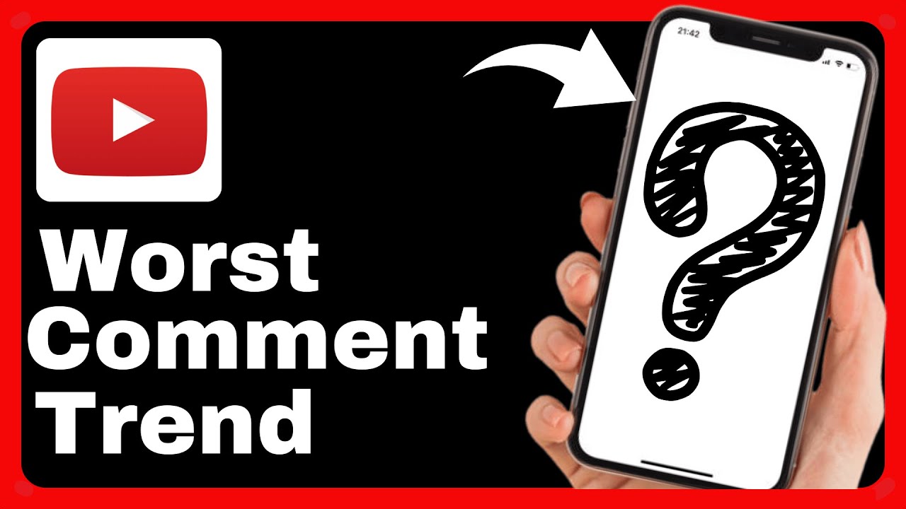 The WORST Comment Trend On YouTube Right Now - YouTube