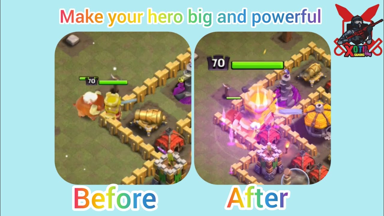 Giant Gauntlet how to use in clash of clans - YouTube