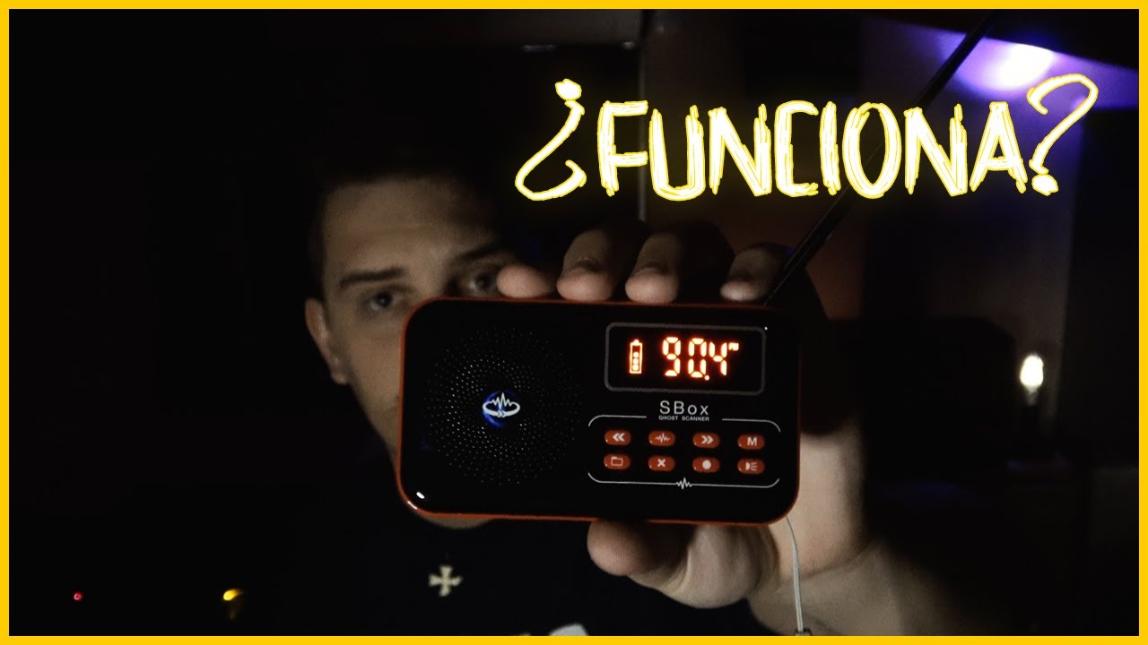 SBOX GHOST SCANNER Unboxing, review y experimentación👻📻 - YouTube