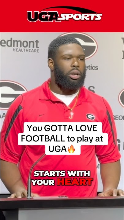 You gotta LOVE football to go to UGA says Big Baby Jordan Hall😤 # ...