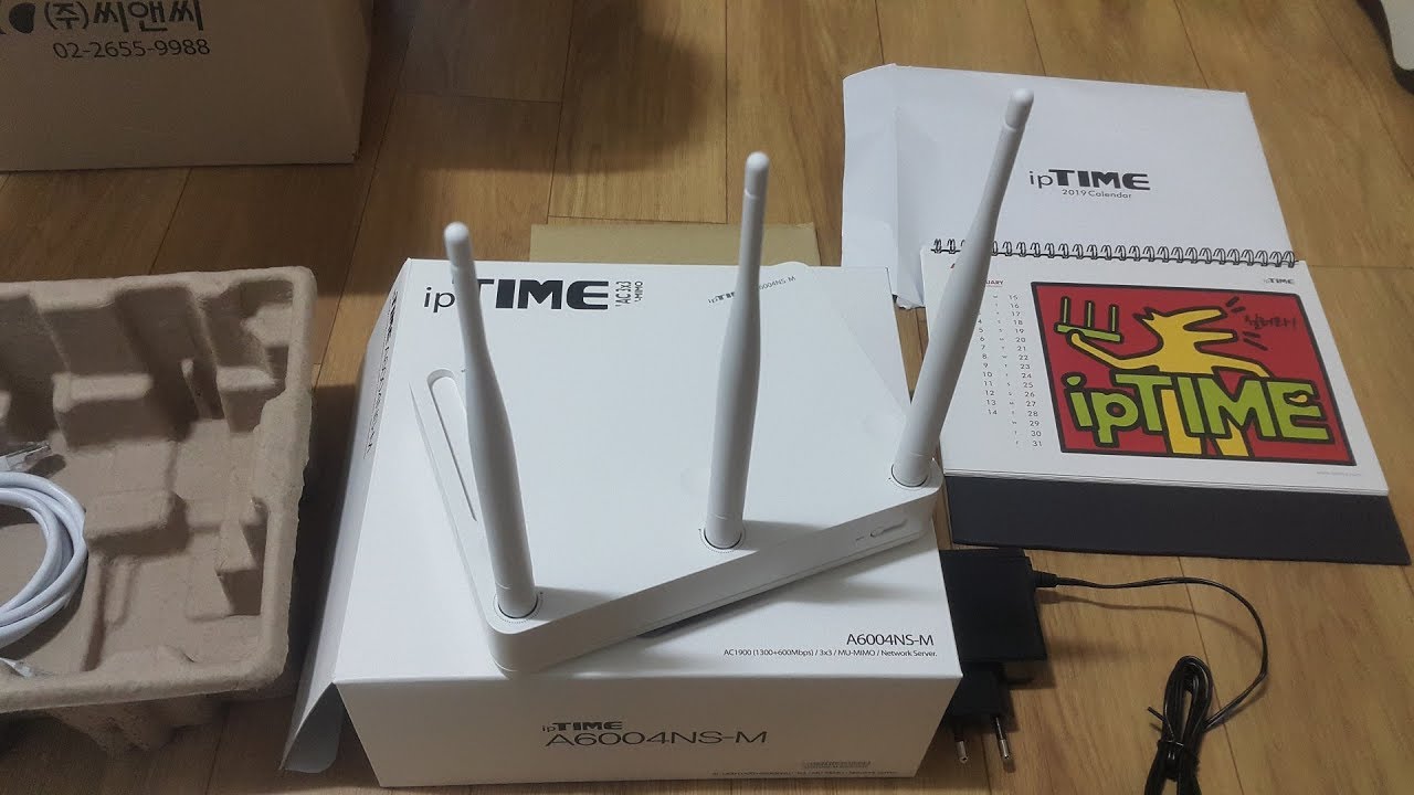 [FHD60p]ipTIME A6004NS-M 개봉기 - YouTube