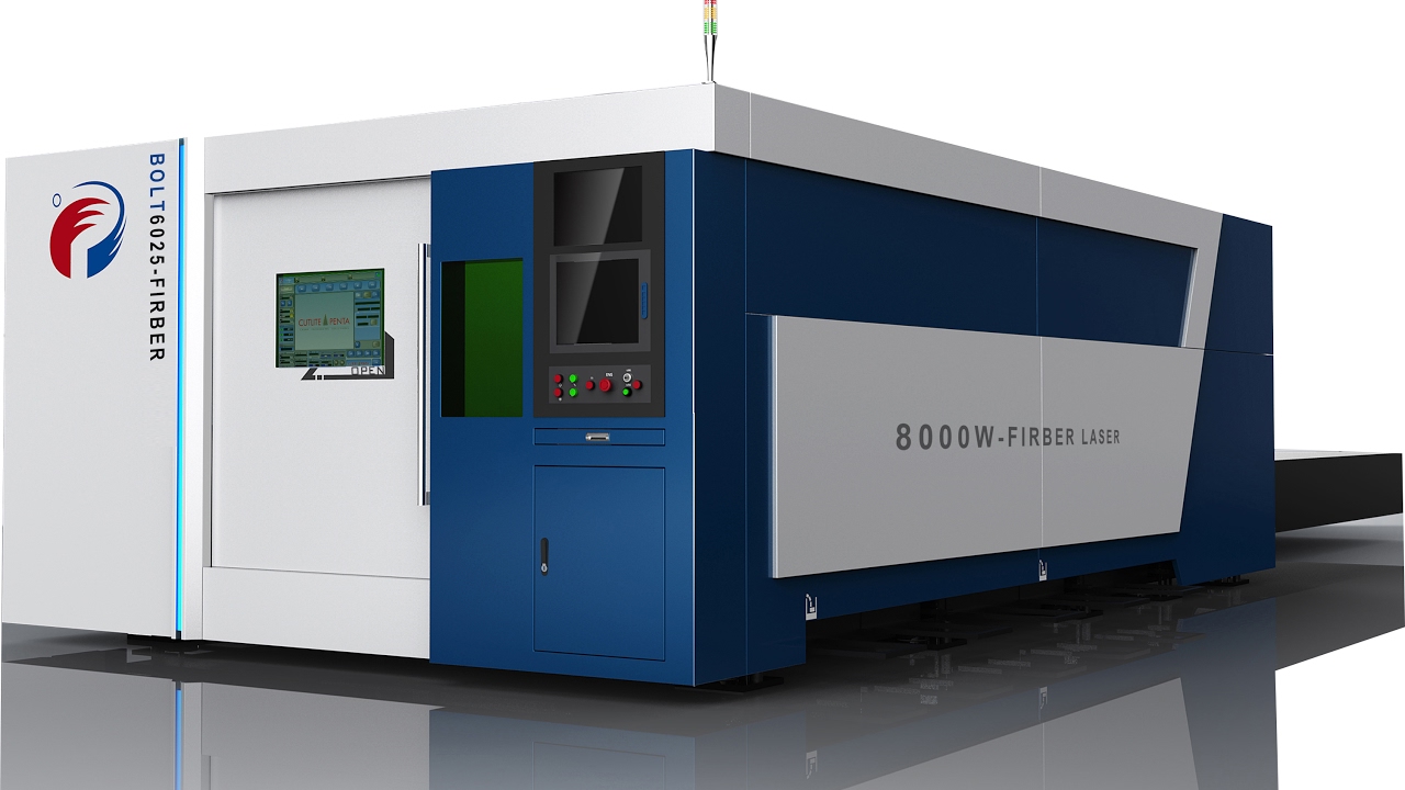 CNC Fiber Laser Cutting Machine Penta Laser BOLT - YouTube