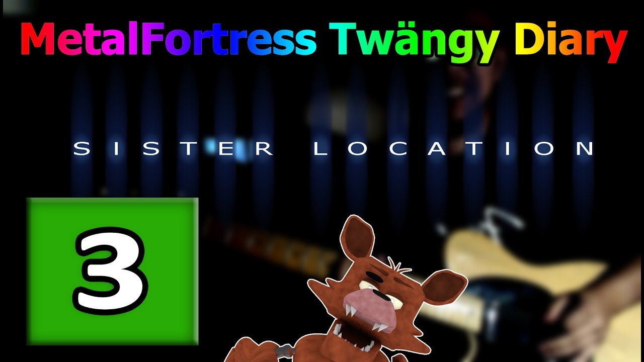 Left Behind - FNAF Sister Location (DAGames) [Guitar Cover] || Metal ...