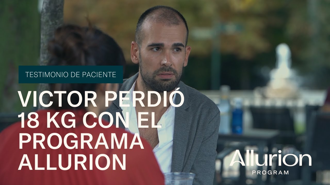 Victor comparte su proceso de pérdida de peso y su experiencia con el Programa Allurion - YouTube