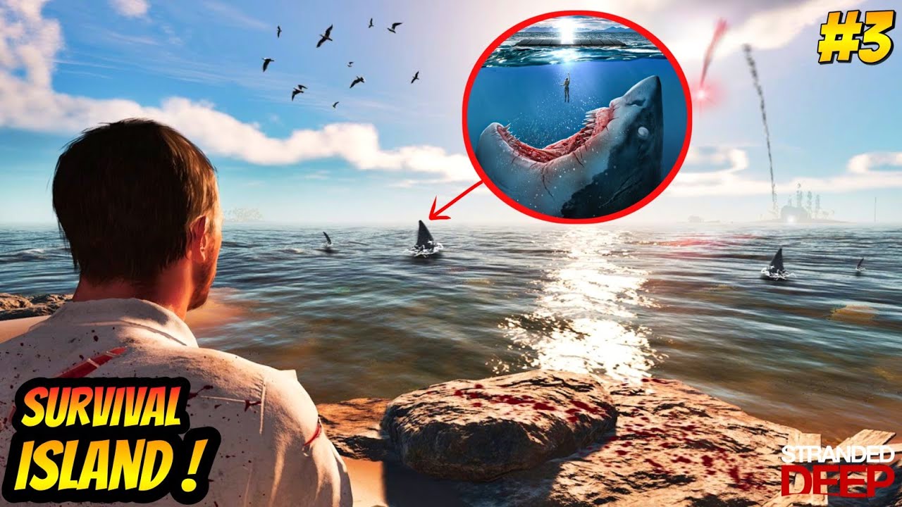 Hunting SEA MONSTERS In The SURVIVAL ISLAND ! - Stranded Deep Gameplay ...