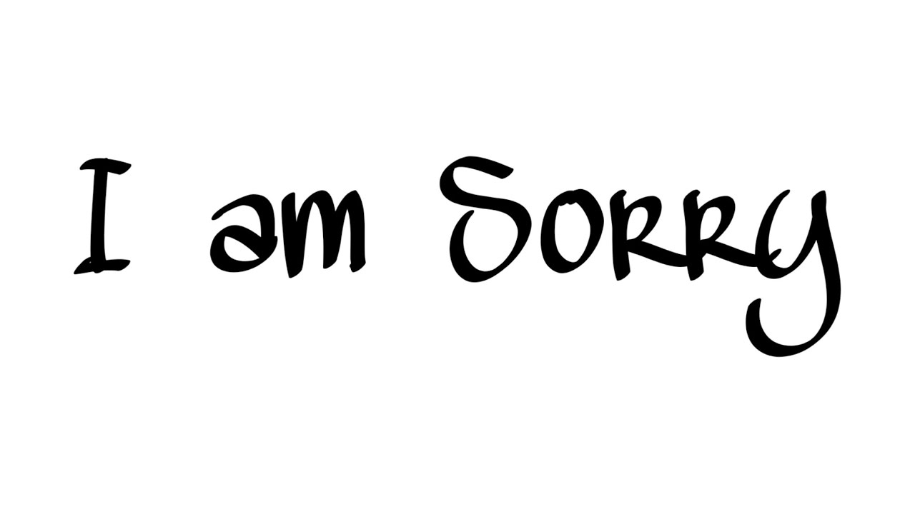 I Am Sorry Ritesh Aditya YouTube i-am-sorry-ritesh-aditya-youtube