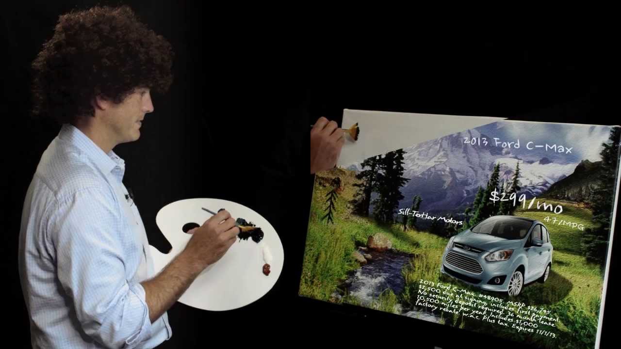 Bob Ross Parody Ad Youtube