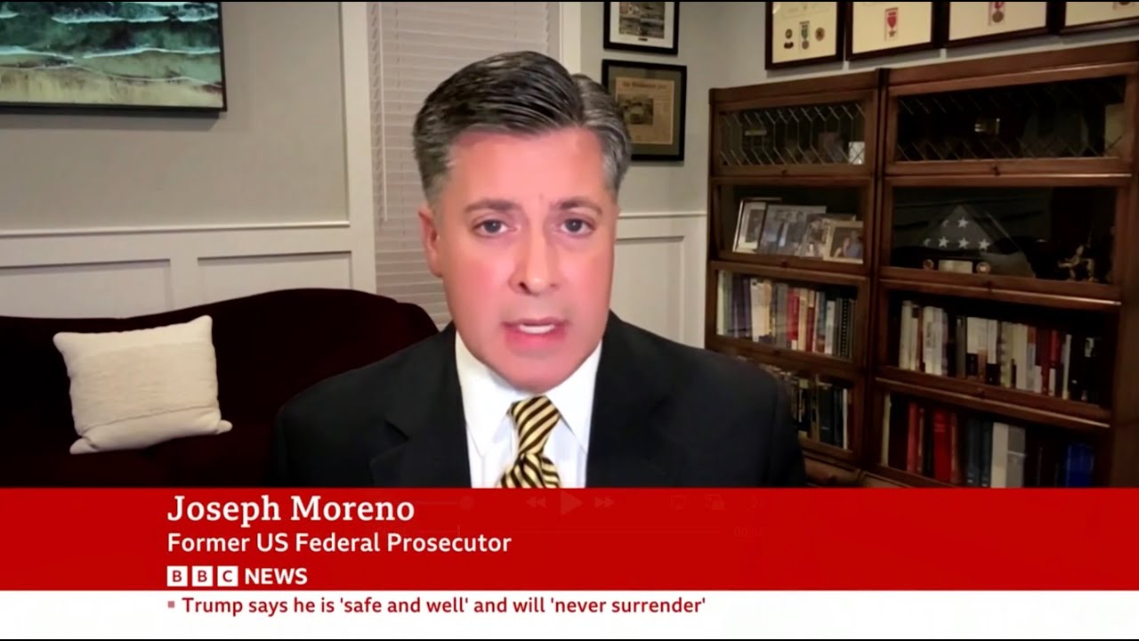 Joseph Moreno Appears on BBC News to Discuss Trump Shooting (Sept 15 ...