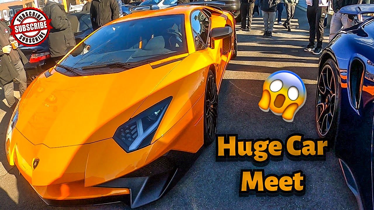 Huge Car meet So many Exotic and Expensive Cars Potomac Cars and Coffee ...