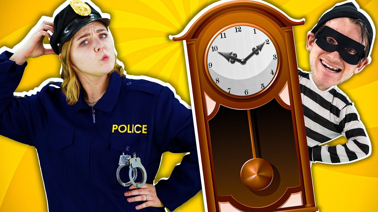 Police Hickory Dickory Dock | Policeman Song + Best Kids Songs ...