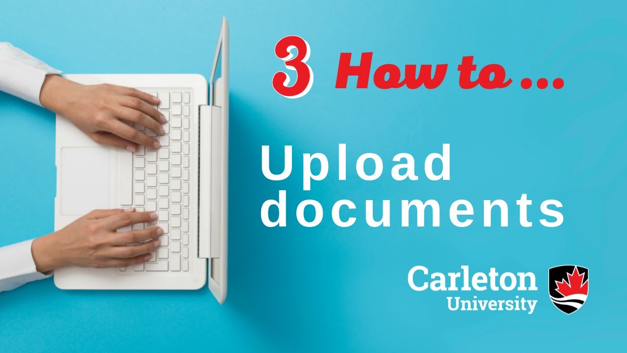 Part 3 - Undergraduate Application - Uploading documents - YouTube