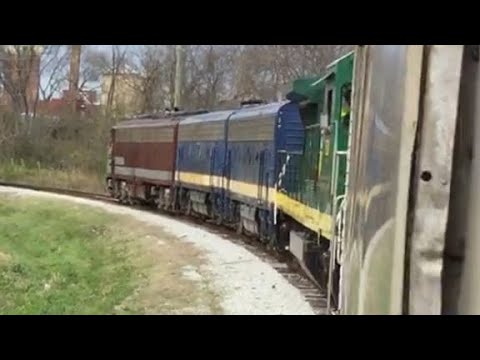 Riding the Tennessee Central Railroad Museum Excursion Train! Nashville ...