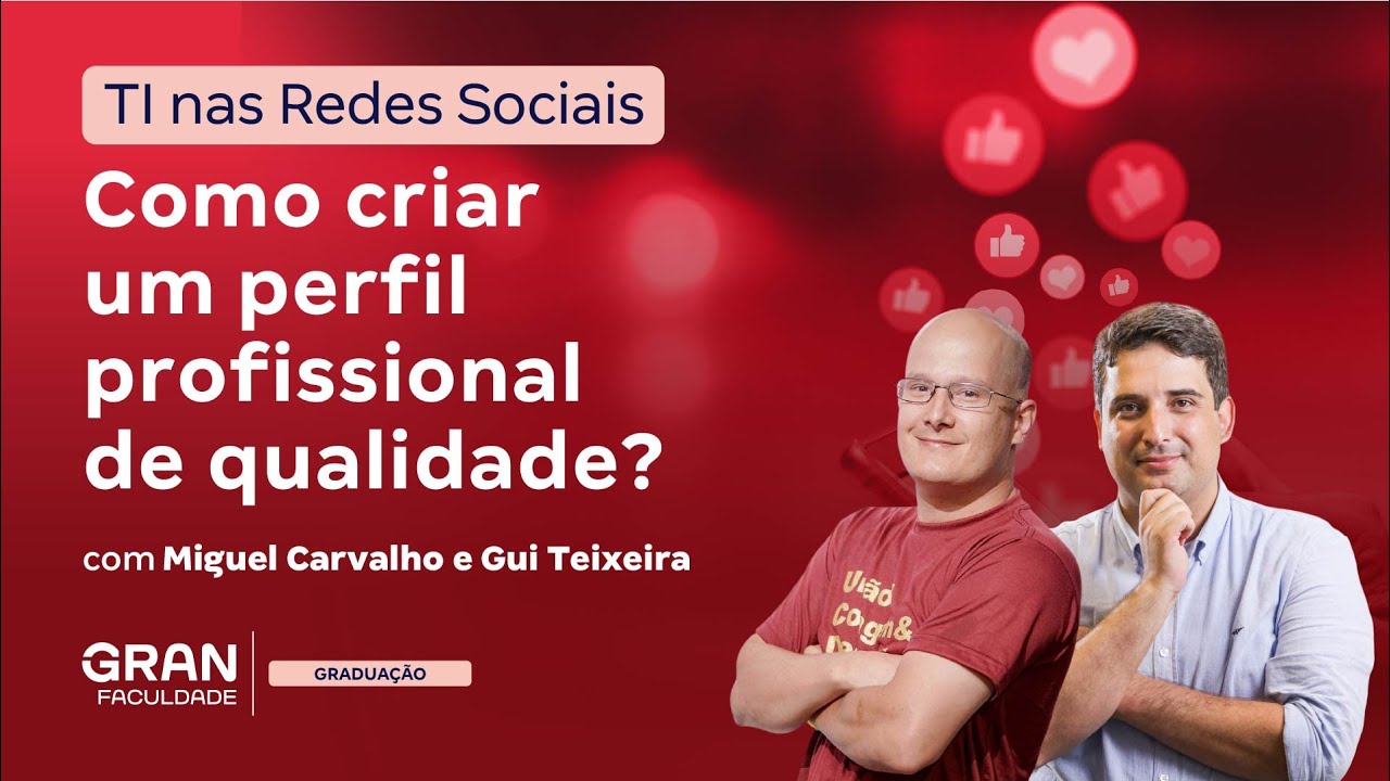 TI nas Redes Sociais: Como criar um perfil profissional de qualidade ...