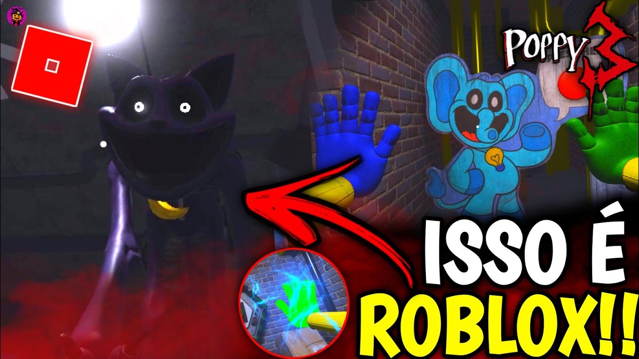 Os MELHORES Poppy Playtime Chapter 3 Do ROBLOX!! [É INACREDITÁVEL ...