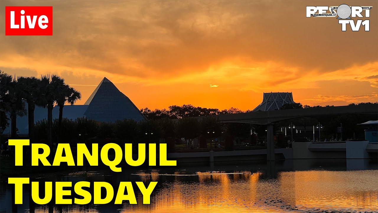 🔴Live: Tranquil Tuesday at Epcot - Walt Disney World Live Stream - 9-5 ...