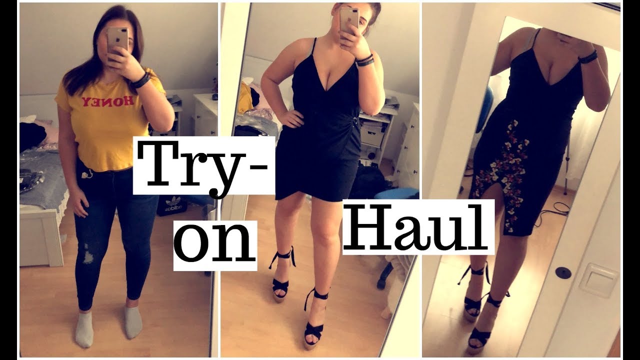 TRY ON FASHIONNOVA HAUL 2018 - Plus Size - YouTube