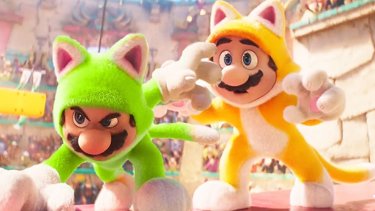 Super Mario Movie - ALL POWER-UPS [HD] - YouTube