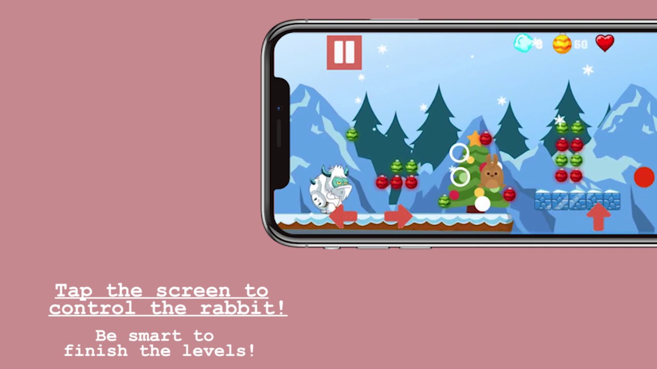 Christmas Rabbit Mobile app game trailer! - YouTube