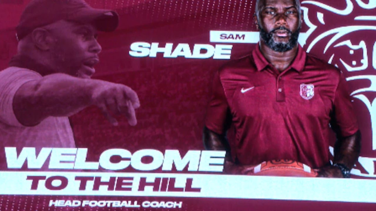 Alabama A&M introduces new Head Coach Sam Shade - YouTube