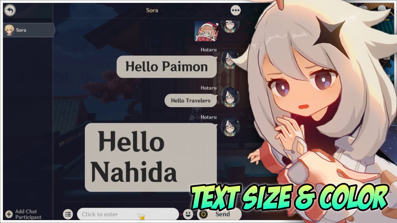 How to Change Text Size & Color in Genshin Impact - Genshin Impact Tips ...
